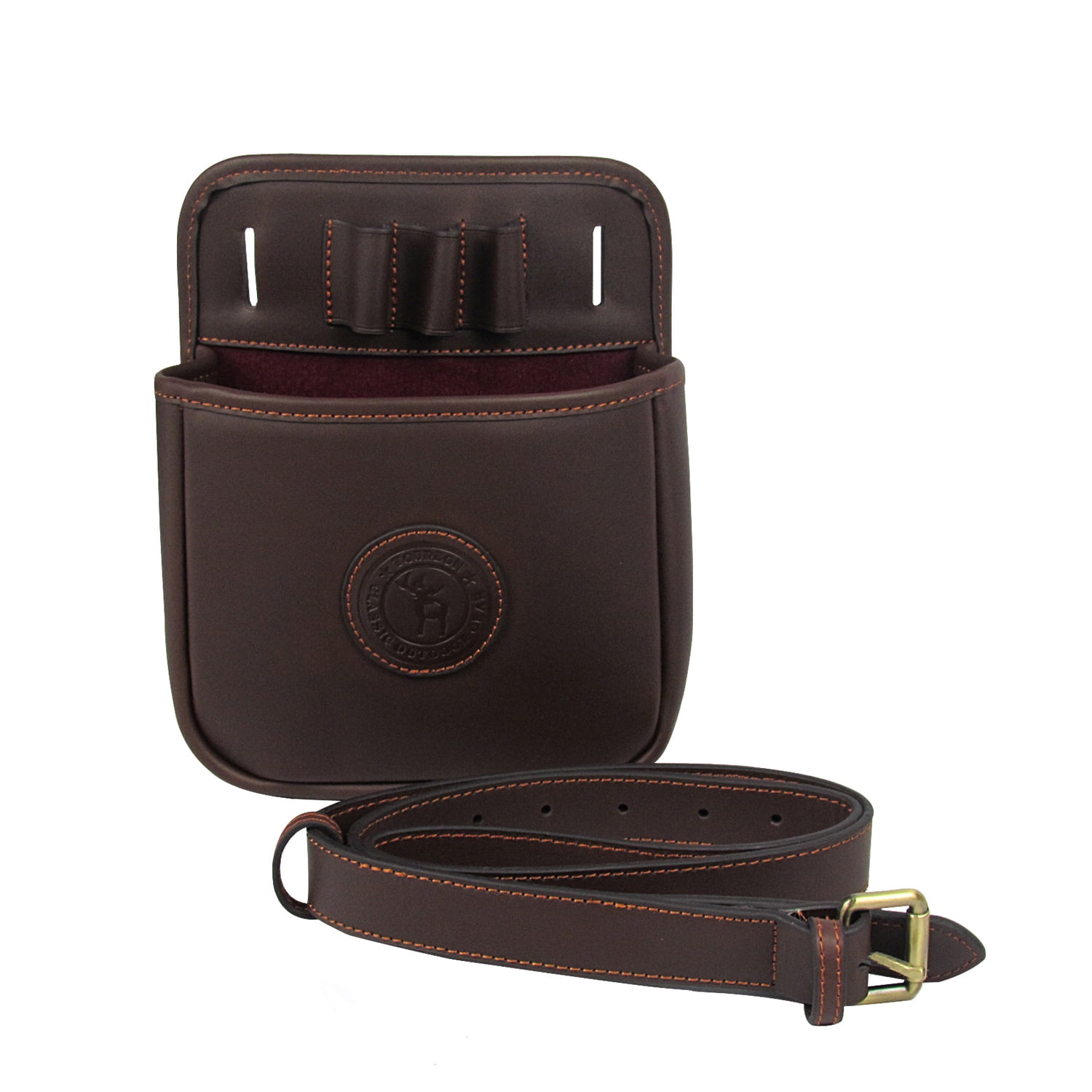 Leather Shotgun Shell Pouch