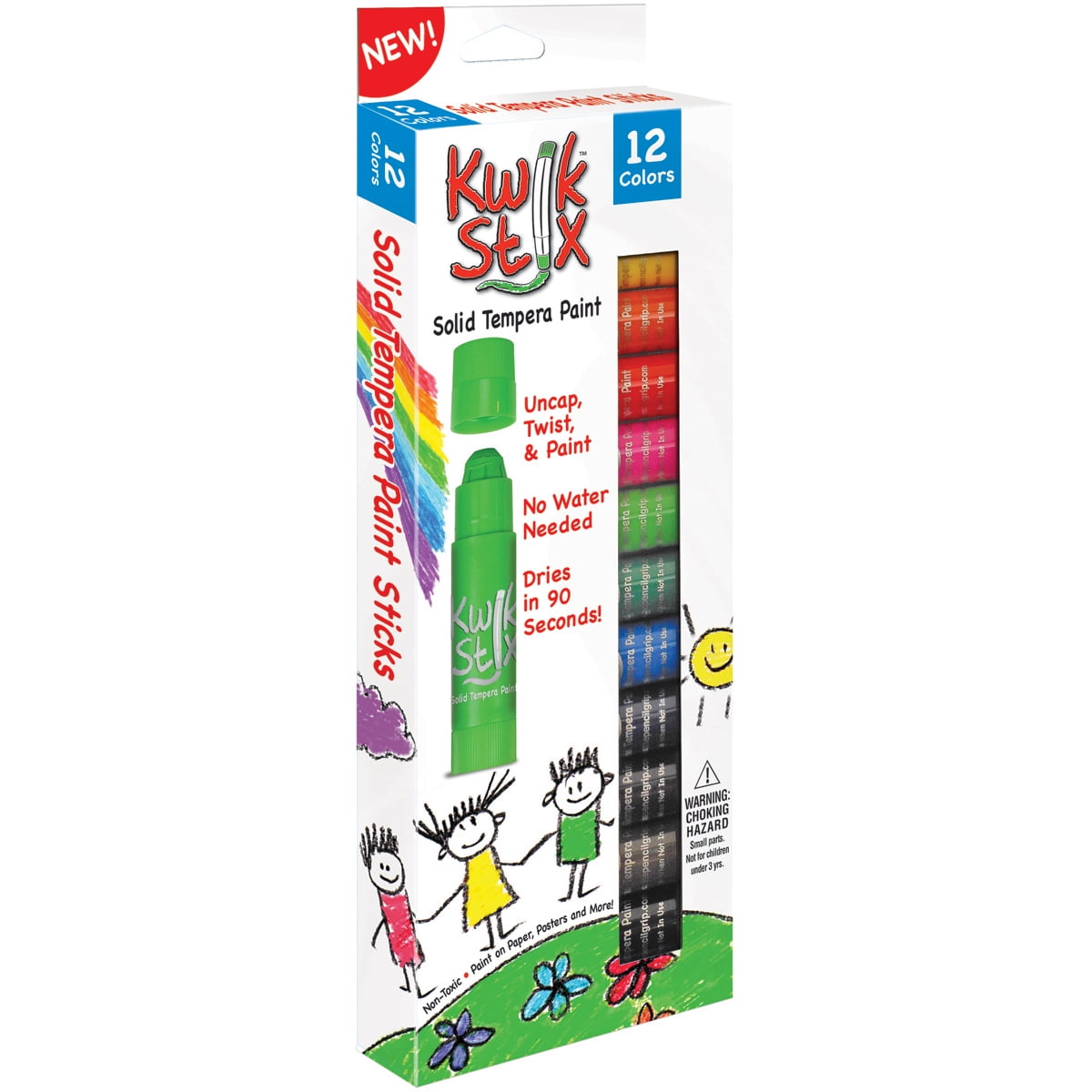 Click here for Kwik Stix Solid Tempera Paint Sticks 12/Pkg-Classi... prices
