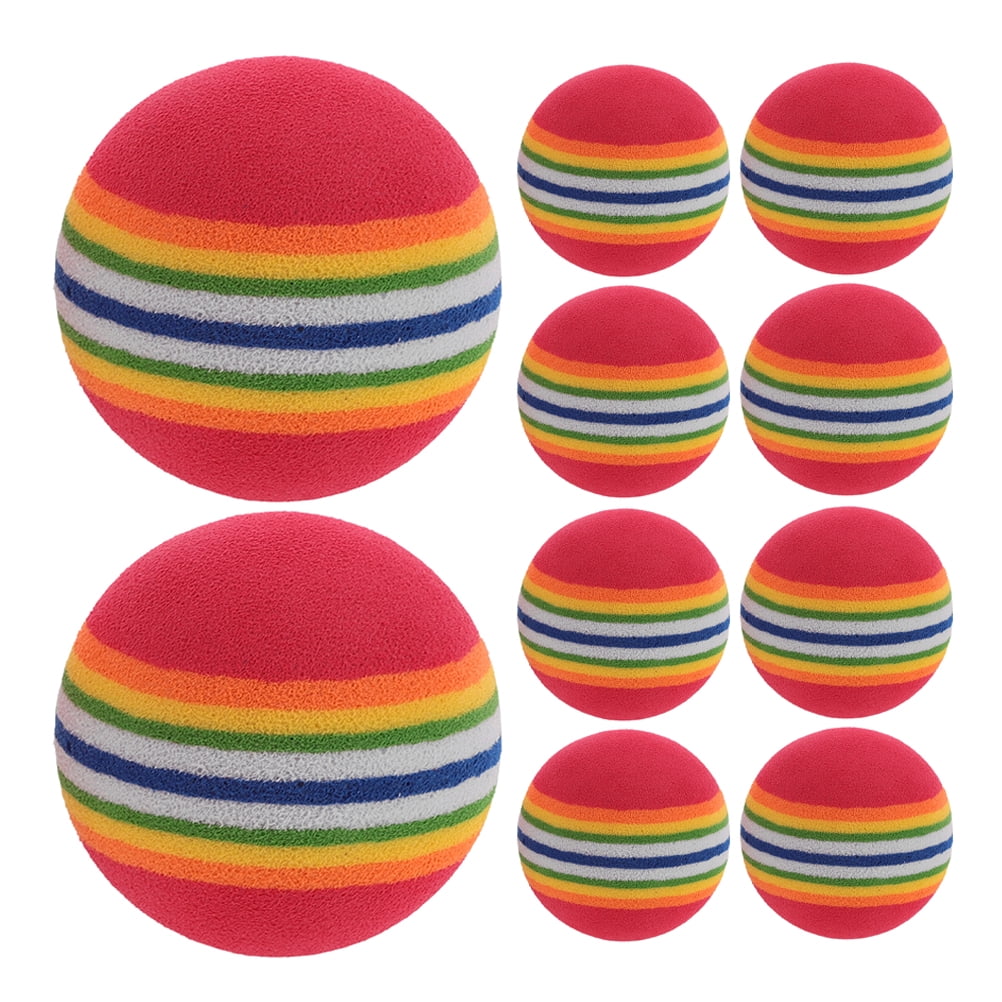 Click here for Shisuyan 10pcs Interactive Rainbow Ball Cat Toy Fo... prices