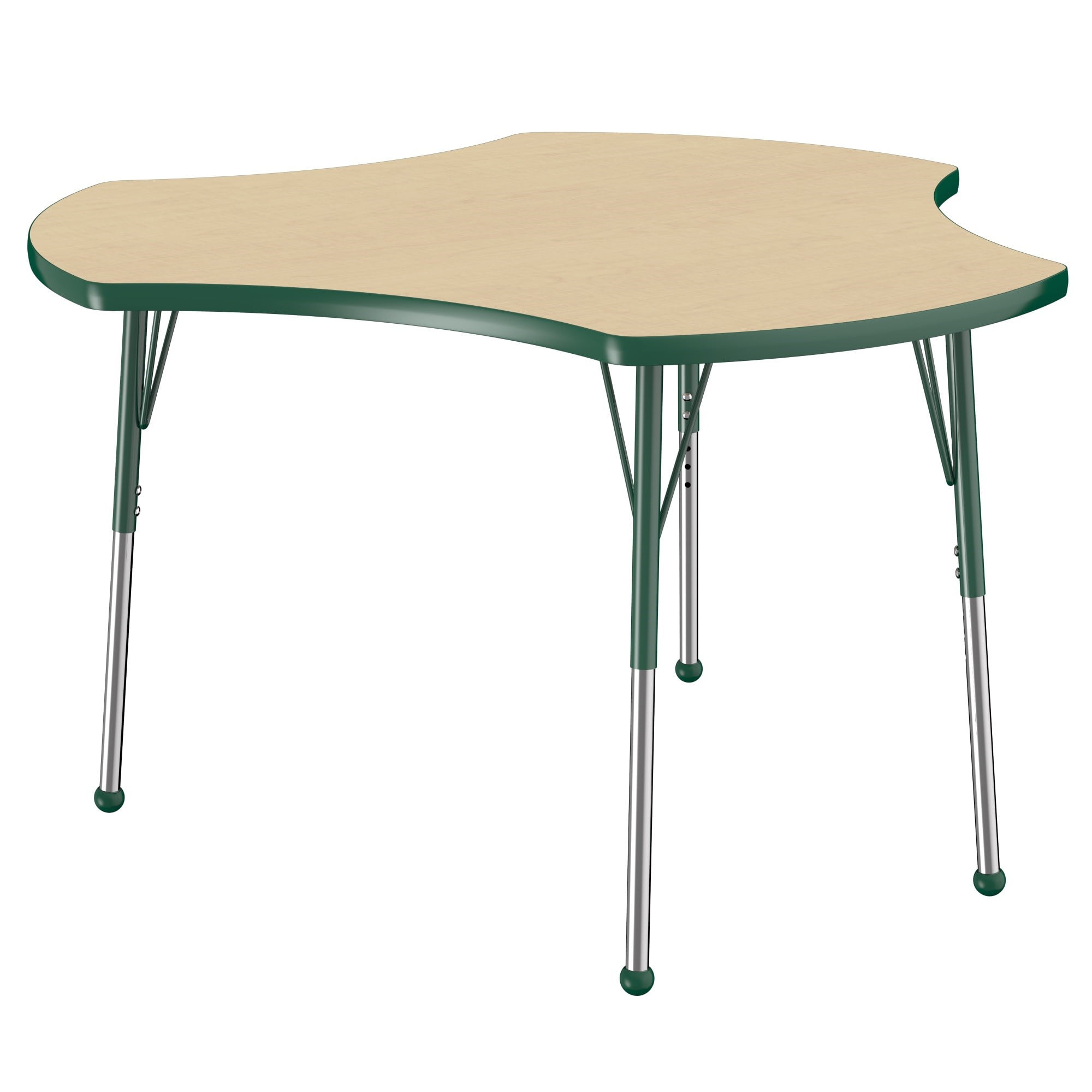 48in Cog Collaborative Thermo Fused Adjustable Activity Table with ...