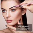 12-Piece Dual-Ended Brow Brush Set - Angled Eyebrow Brush, Spoolie ...