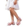 Huanglei Open Toe Flats ,4 Big Kids ,Pink - Walmart.com