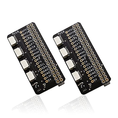 Treedix 2pcs 2x20 GPIO Header Connection Ports PI Hat GPIO Breakout ...