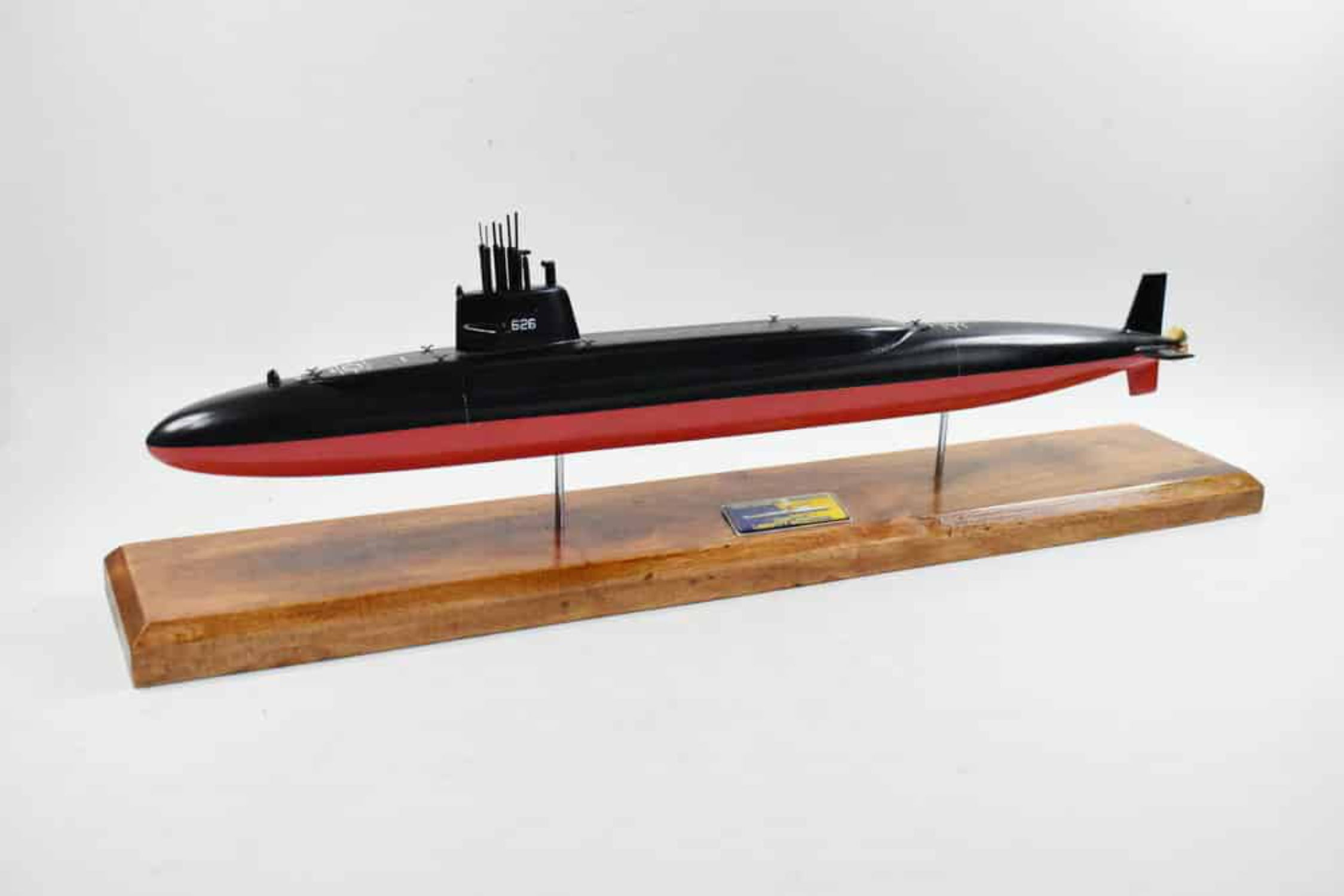 USS Daniel Webster SSBN-626 Submarine Model,Navy,Scale Model,Mahogany ...
