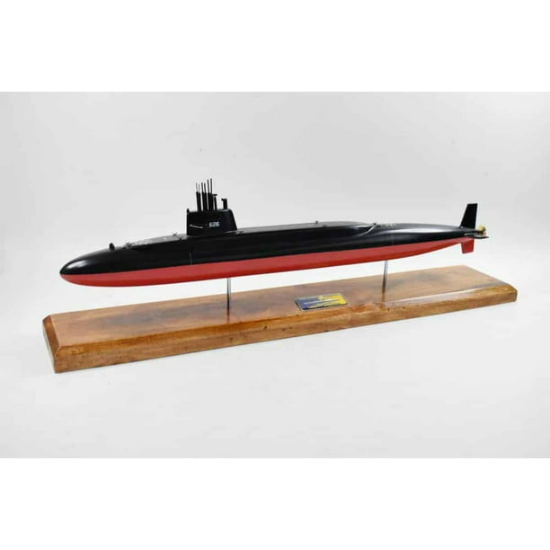 USS Daniel Webster SSBN-626 Submarine Model,Navy,Scale Model,Mahogany ...