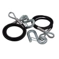 C.E. Smith Safety Cables - 3500lb Capacity - PVC Coated - Pair [16662A ...