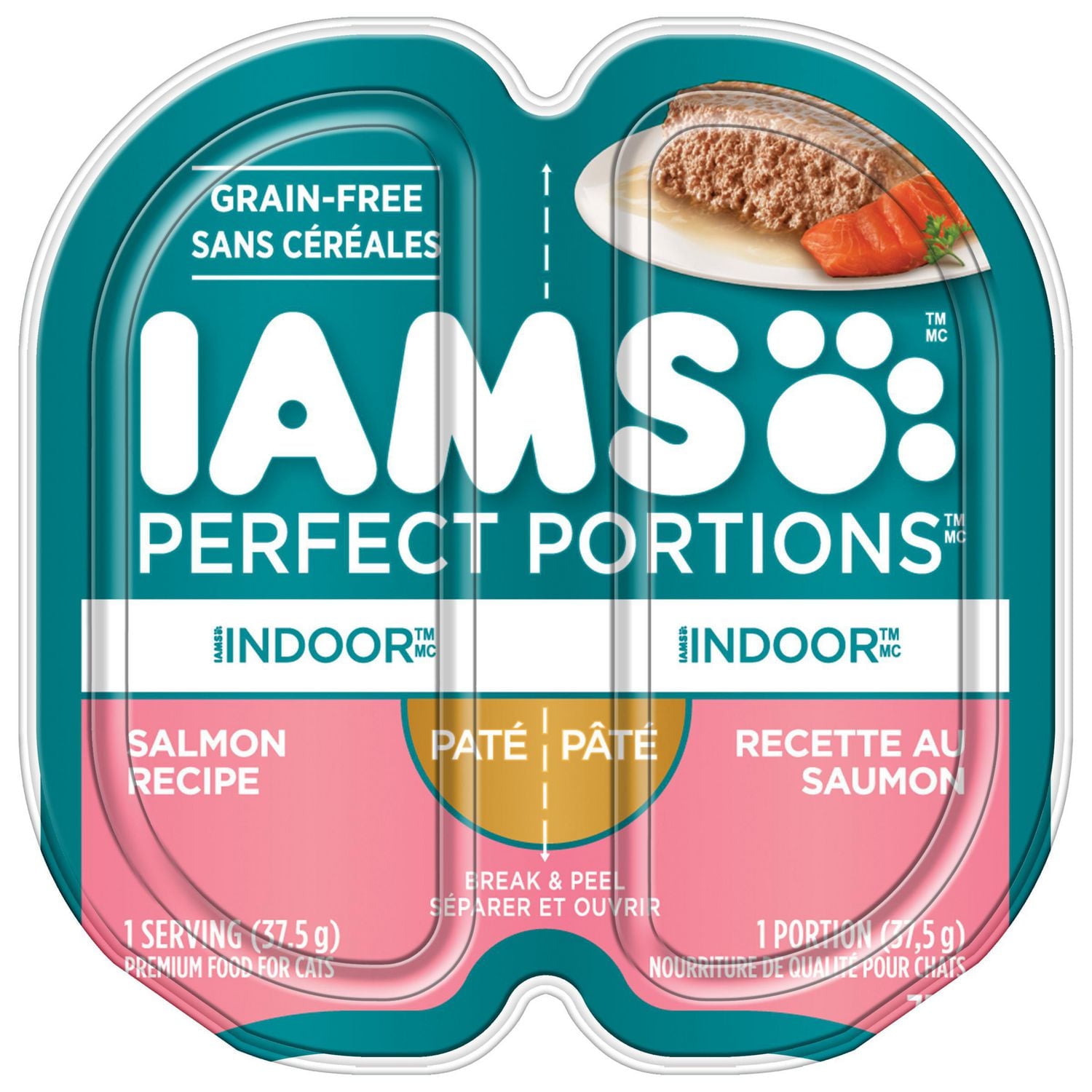 Click here for Iams Perfect Portions Grain Free Indoor Salmon Pat... prices