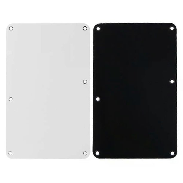 6-Hole Electric Guitar Cavity Cover Plastic Backplate Guitar Parts ...