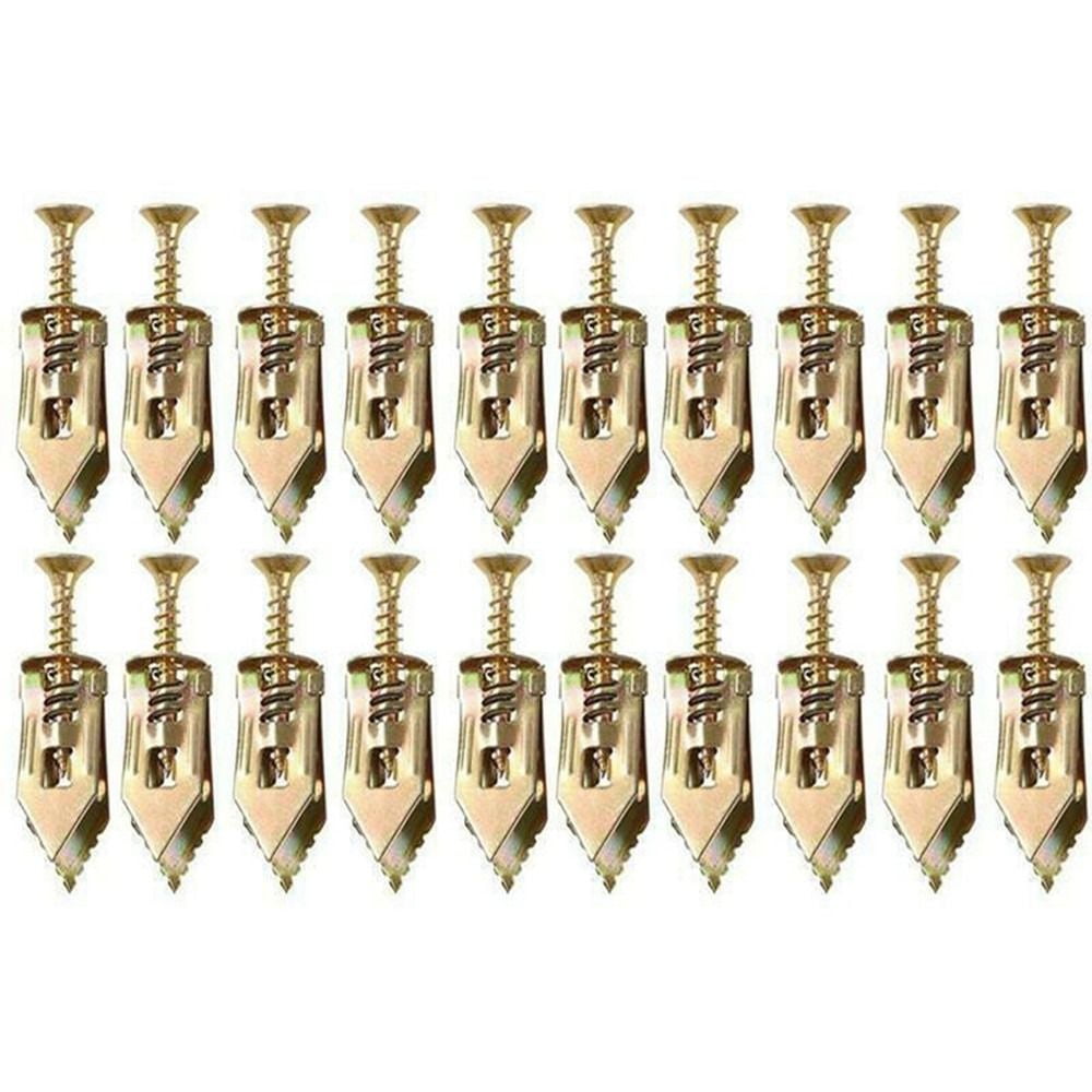 20pcs Strong For Plasterboard Metal Heavy Duty Expansion Nails Self ...