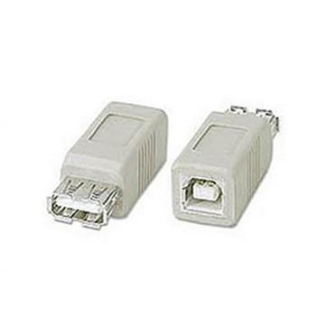 Cable Central LLC (5 Pack) USB A to B Adapter, Type A Female to Type B ...