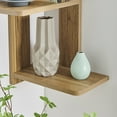 Danya B. Alvar Corner 4-Tier Floating Ledge Column Wall Shelf ...