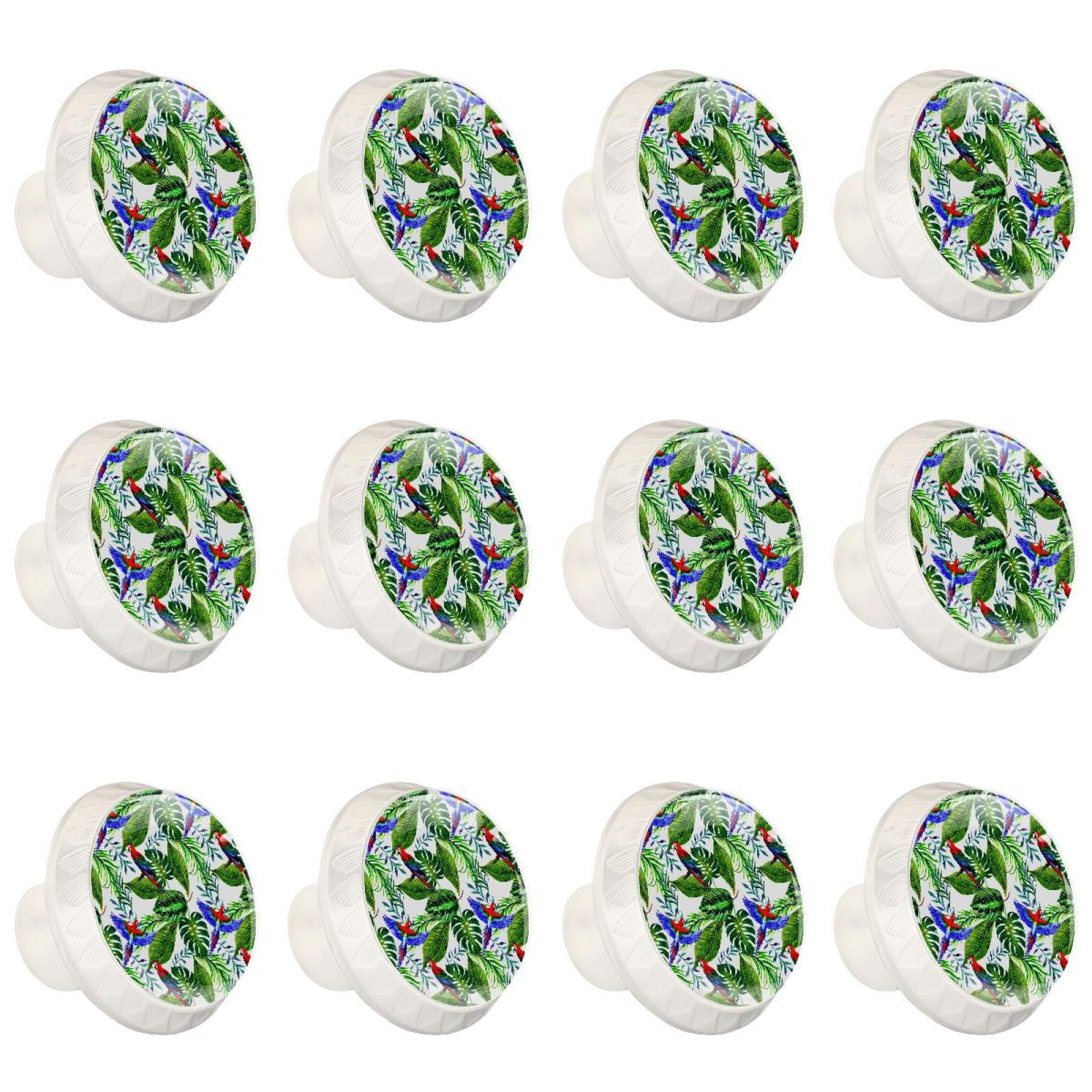 12 Pcs Parrot Knobs for Kitchen Cabinet Cupboard Dresser Bookcase ...