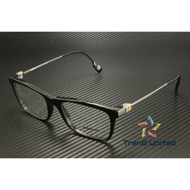 Burberry Eyeglasses BE2299 3001 52mm Black / Demo Lens - Walmart.com