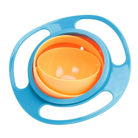 Famelof Baby Feeding Dish Cute Baby Gyro Bowl Universal 360 Rotate ...
