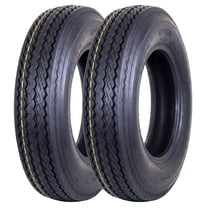 Hi-Run 2 Set SU02 4.80-12 6PR C TL Trailer Tire Fits 4.80 12 Trailer ...