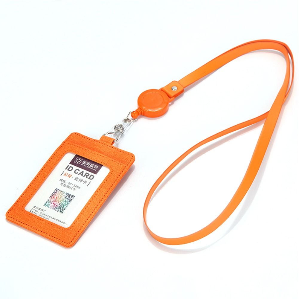 Retractable Lanyards Office School Bank Credit Card Multifunctional PU ...