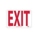 National Marker Notice Signs; Exit 7X10 .040 Aluminum M24A - Walmart.com