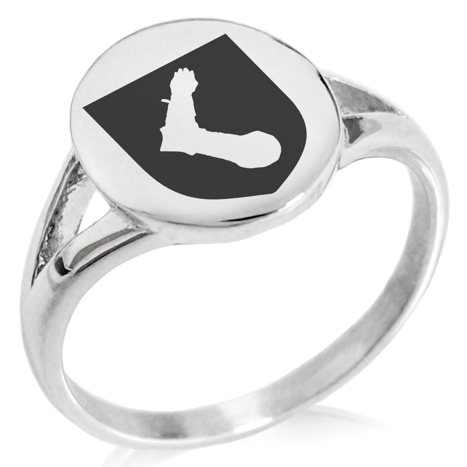 Stainless Steel Arm Armor Leadership Coat of Arms Shield Minimalist ...