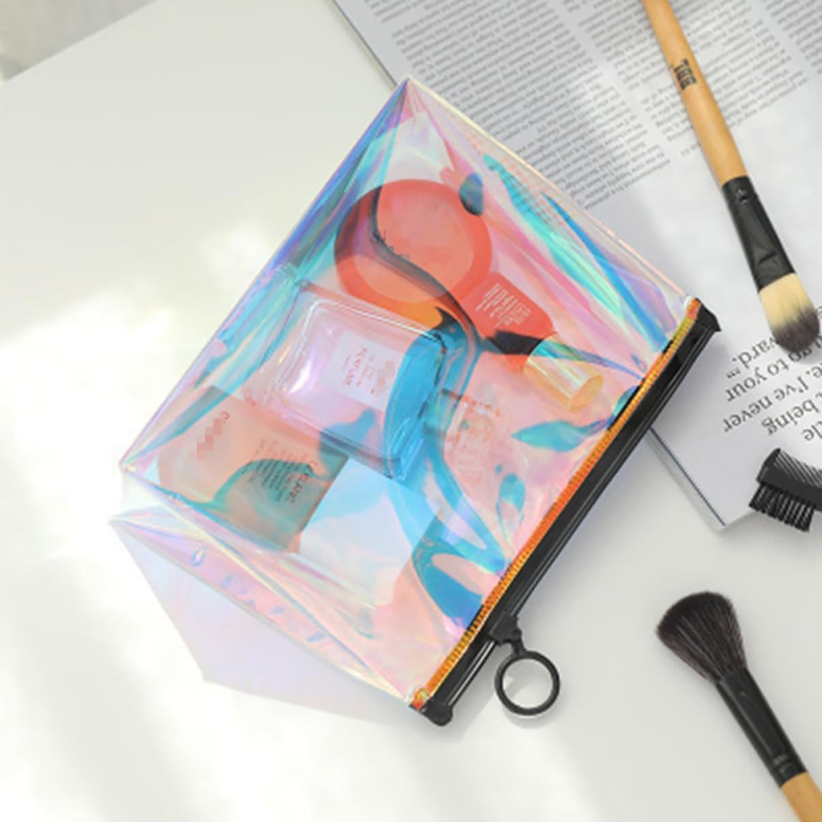 Click here for Ojjcxa Transparent Cosmetic Bag Clear Makeup Bag M... prices