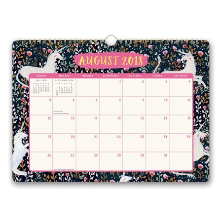 Orange Circle Studio 2019 Deluxe Wall Calendar, August 2018 - December ...
