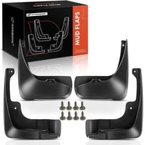 A-Premium 4PCS Mud Flaps Compatible with Ford Ranger 2024 2025 Crew Cab ...