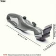BBQ Grill Cleaning Kit with Steam Cleaner, Scraper & Brush, Grill Tool ...
