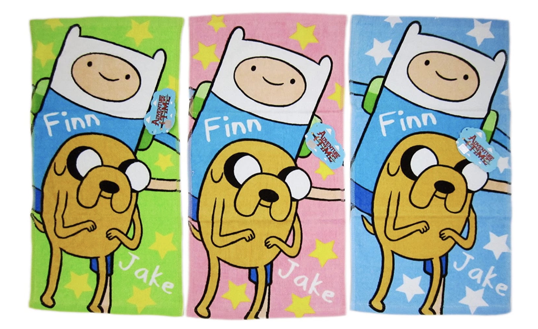 Cartoon Network 3pcs Adventure Time Hand Towels - Walmart.com
