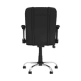 DreamSeat Black Ergonomic Durable Curve Task Chair Embroidered Corvette ...