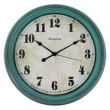 Westclox 15.5" Antique White Roman Numeral Wall Clock - Walmart.com