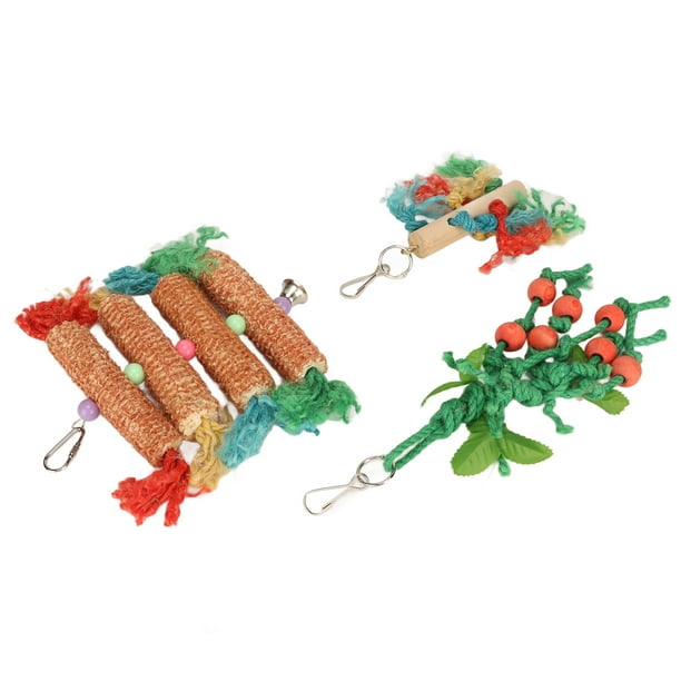 Toys Corn Chewing Toy Toys Colorful Bite Cage Toys For Climbing And ...