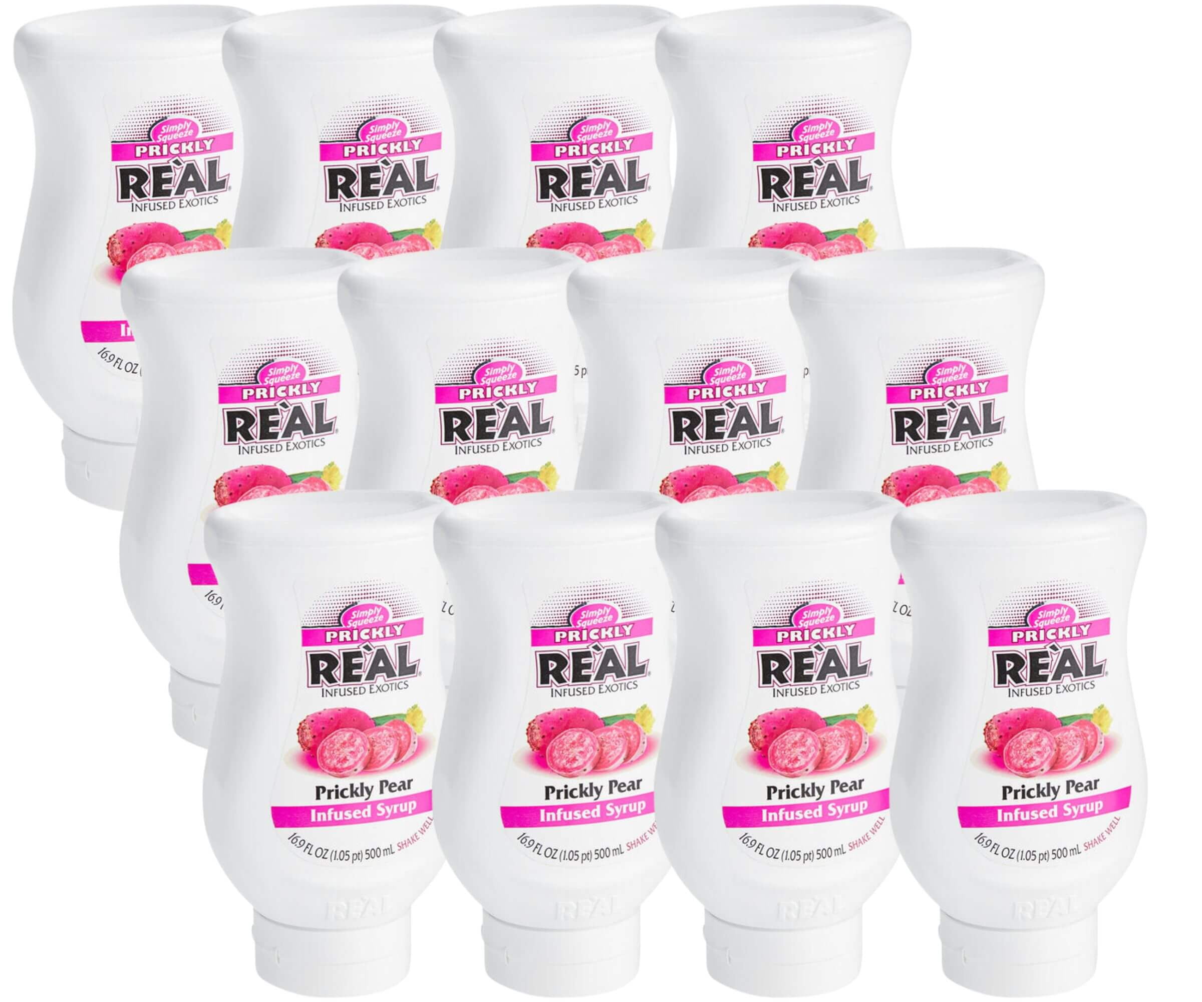 Real Prickly Pear Puree Infused Syrup 16.9 fl. oz/500ml - Walmart.com