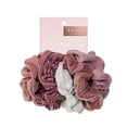 Velvet Hair Scrunchies for Women- 5 pack Velvet Scrunchie for Ponytails ...