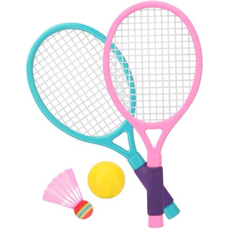 1 Set of Kids Tennis Rackets Badminton Tennis Rackets Kit with Balls ...