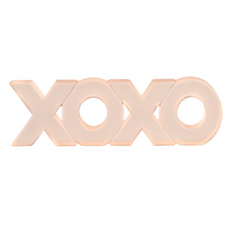 Frosted XOXO Table Topper - Walmart.com - Walmart.com