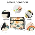 ALAZA Expanding File Folder 13 Pockets Accordion Document Organizer ...