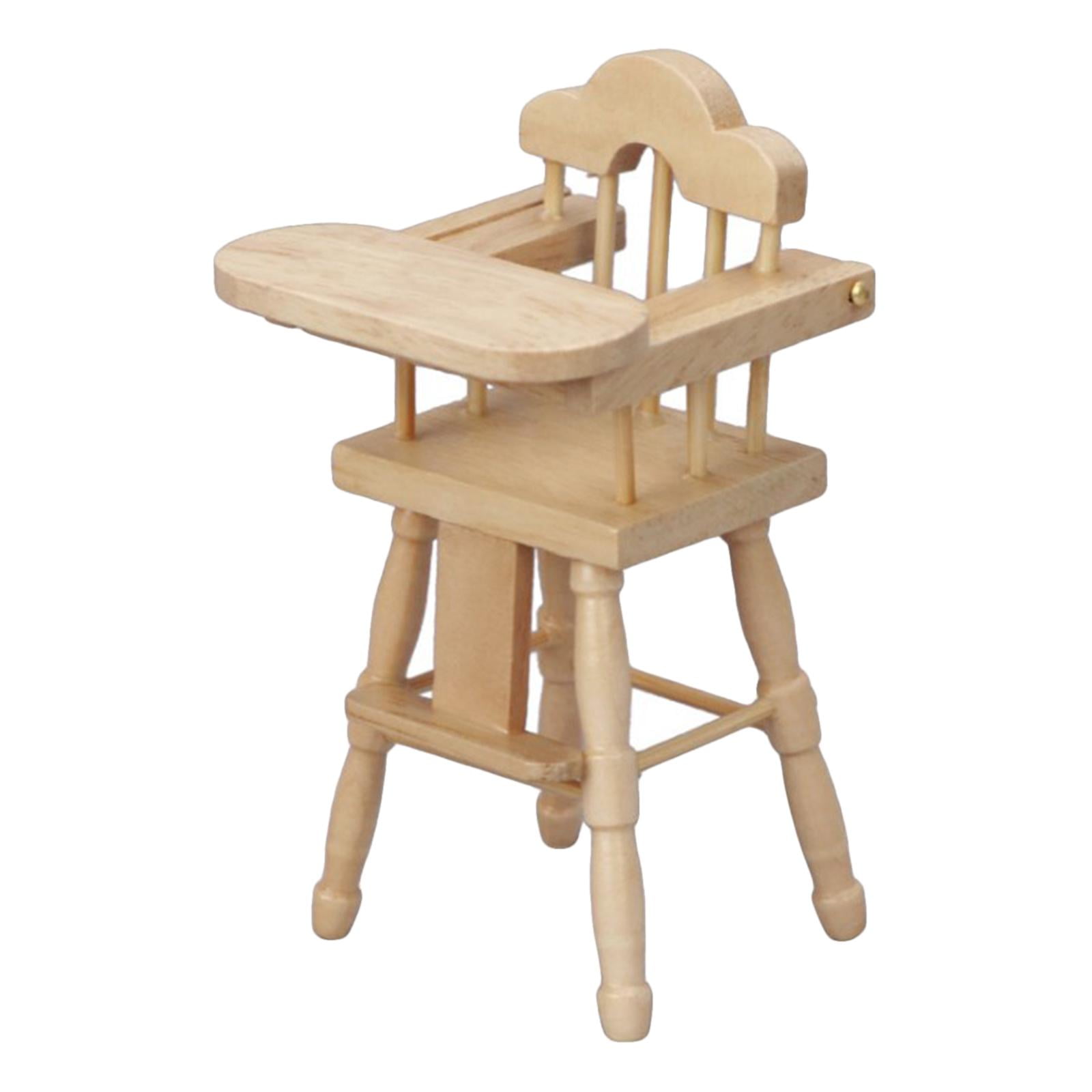 Click here for Lipstore 1/12 Scale Wooden Dining Chair  Doll High... prices