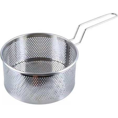 Deep Fryer Strainer Turkey Fryer Basket Kitchen Frying Basket Round ...