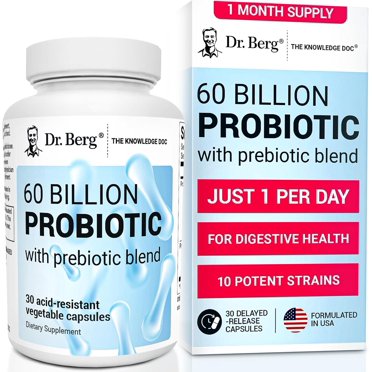 Force Factor ProbioSlim Extra Strength Probiotic Supplement for Adults ...