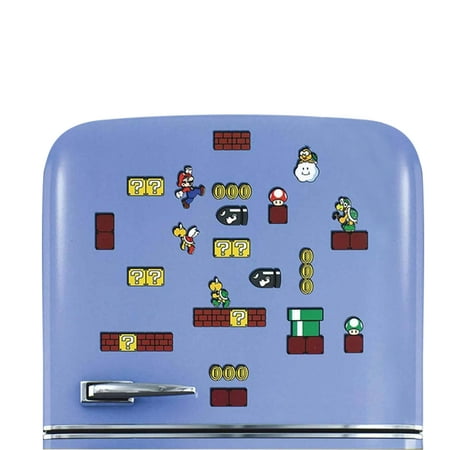 Super Mario Fridge Magnet Set (Pack of 23) | Walmart Canada