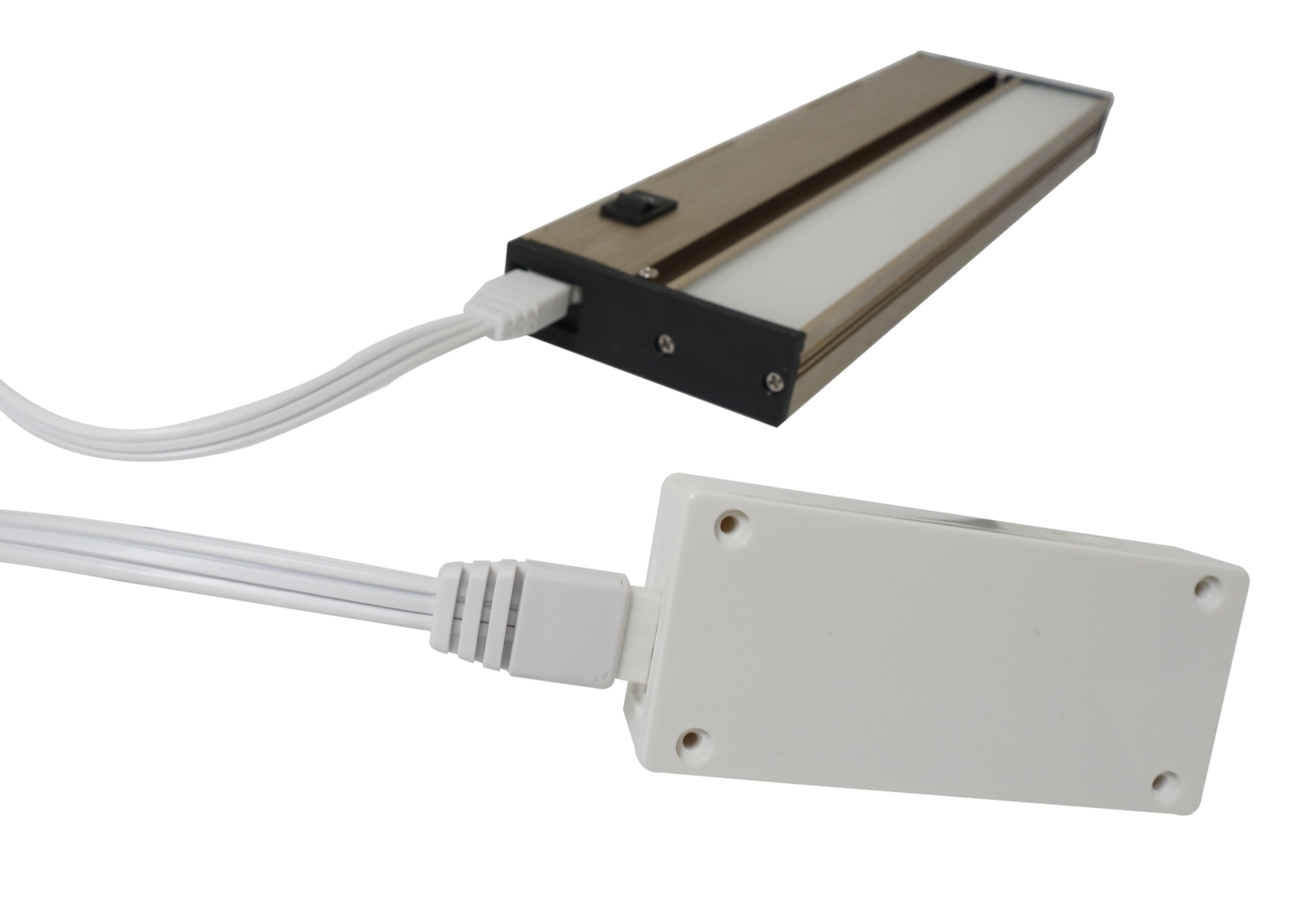 NICOR Lighting Junction Box for NUC-4 Linkable Undercabinet Lights ...