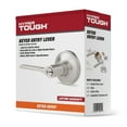 Hyper Tough Entry Door Lever Satin Nickel with Round Rosette Model ...