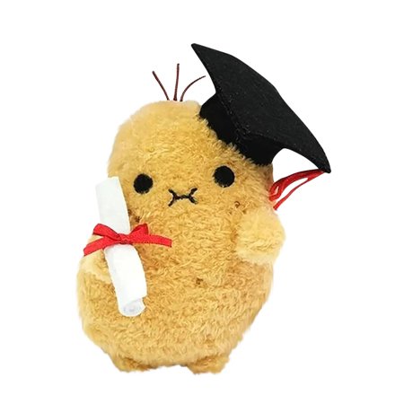 Promotional activities!Graduation Potato Plush Toy Graduation Plush ...