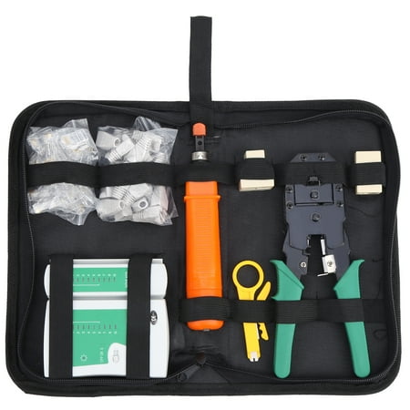 ANGGREK Wiring Tool Set Cable Tester Crimping Mini Wire Stripper Kit ...