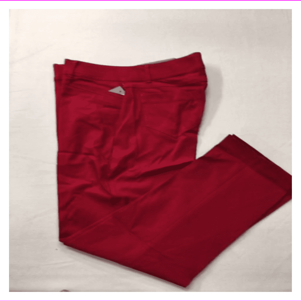 JM Collection Petite Five Pocket Zip Fly Closure Pants 10 P/NEW RED ...