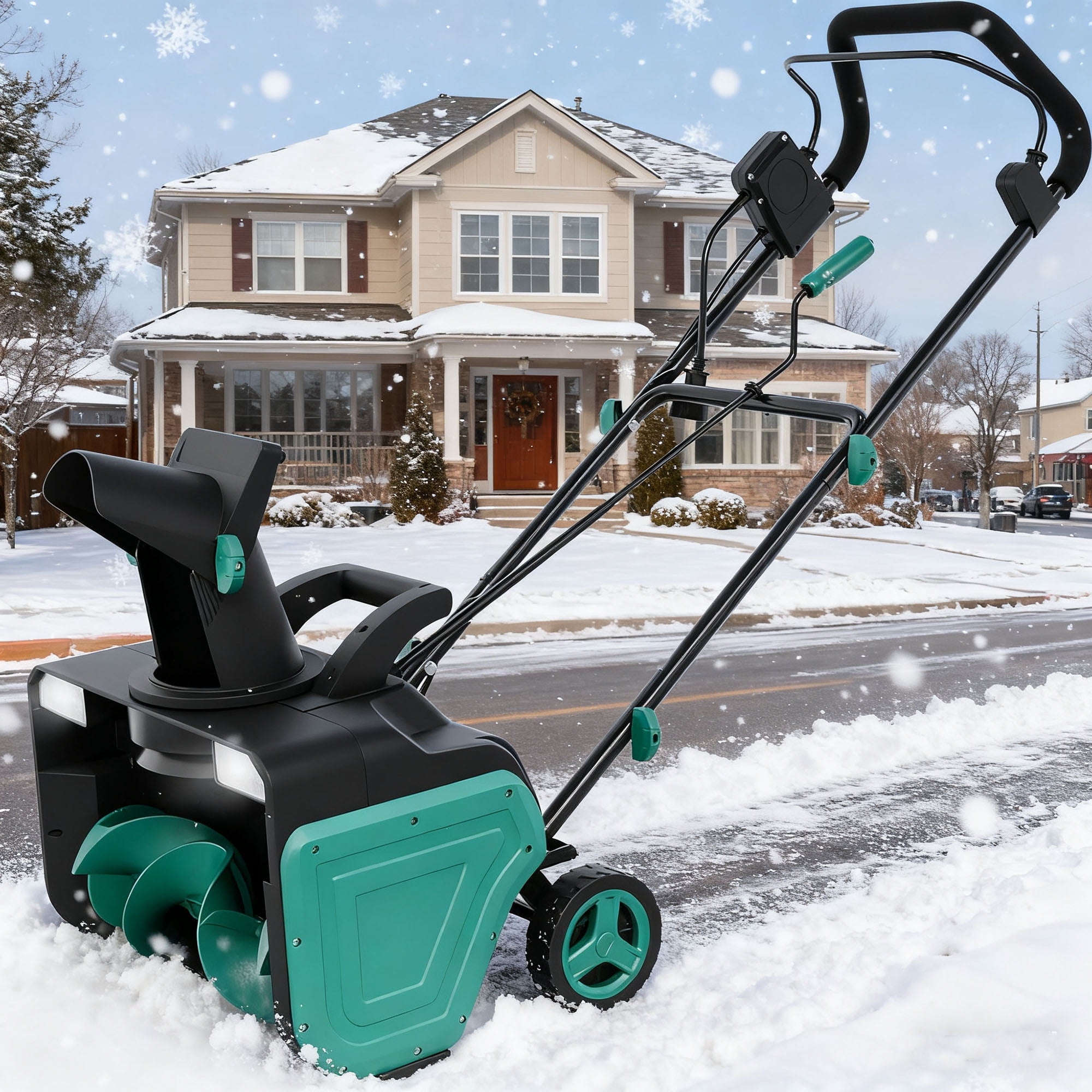 Click here for Twister. Ck Corded Electric Snow Blower With Dual... prices