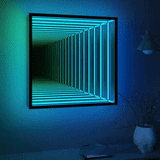 Square Infinity Wall Mirror by Interior Moderna - Walmart.com