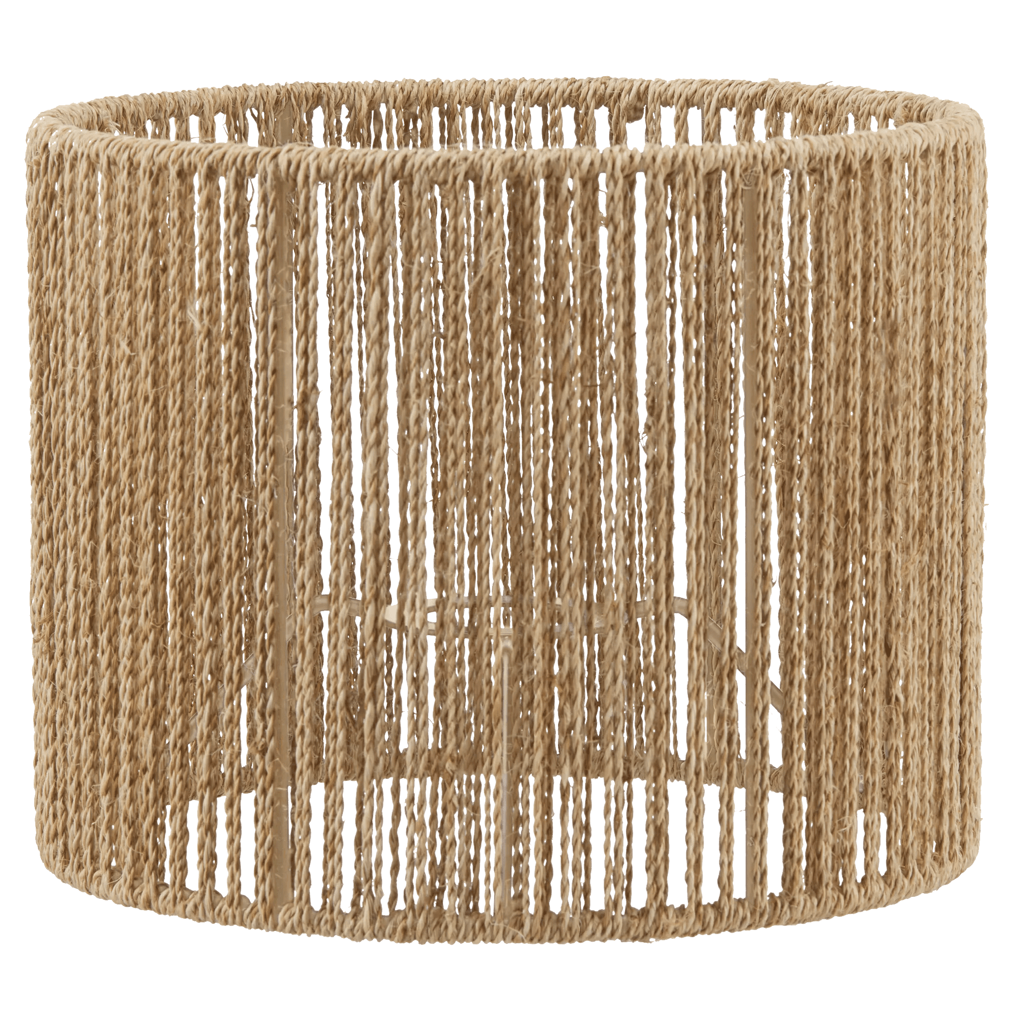 Click here for Bouclair Natural Hemp Rope Lampshade 8 X 6.25 In (... prices