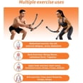 Upgraded Ropeless Battle Ropes for Gym, Weighted Workout Ropes for HIIT ...