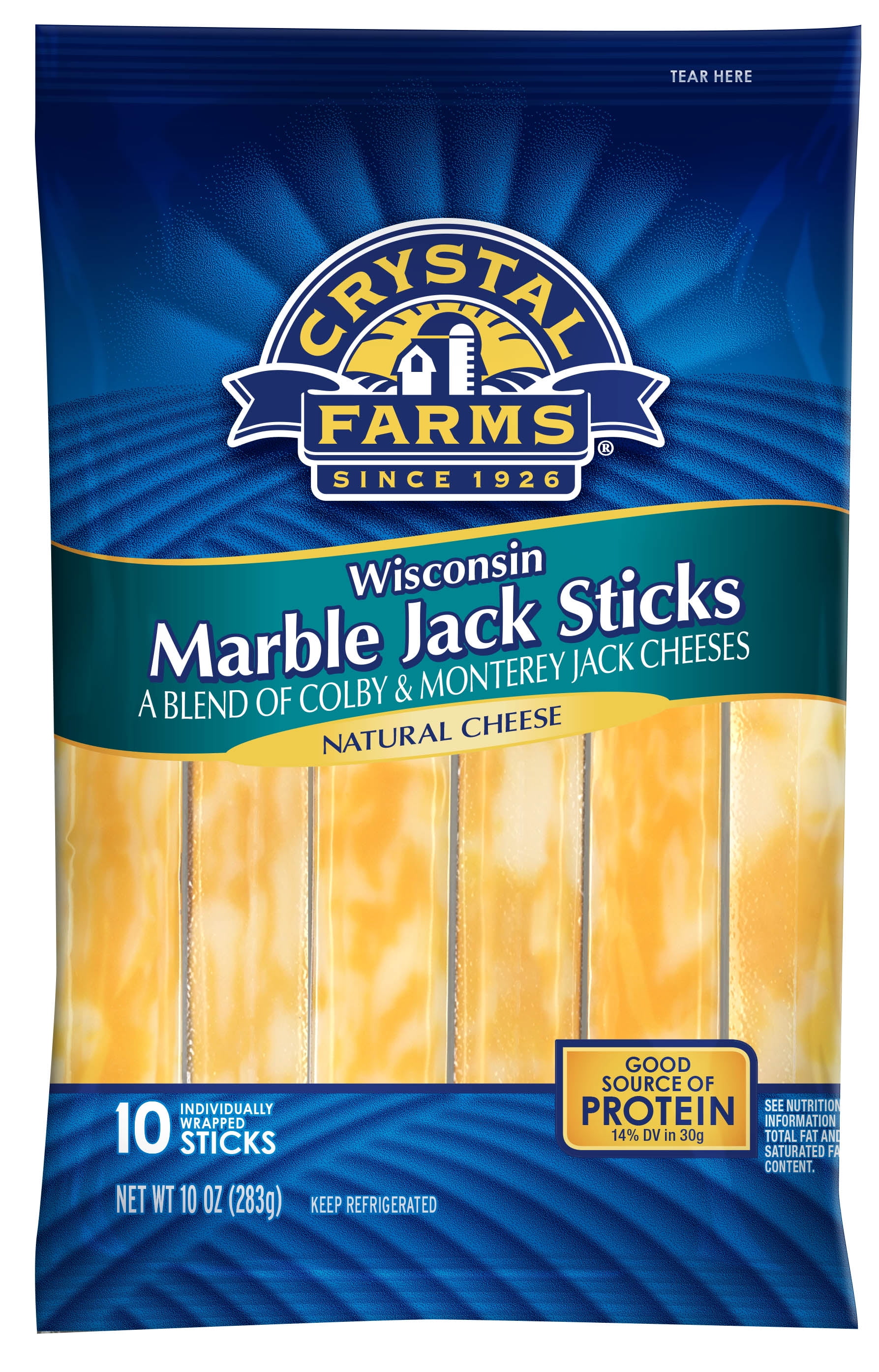 Nutrition Information Crystal Farms String Cheese | Besto Blog