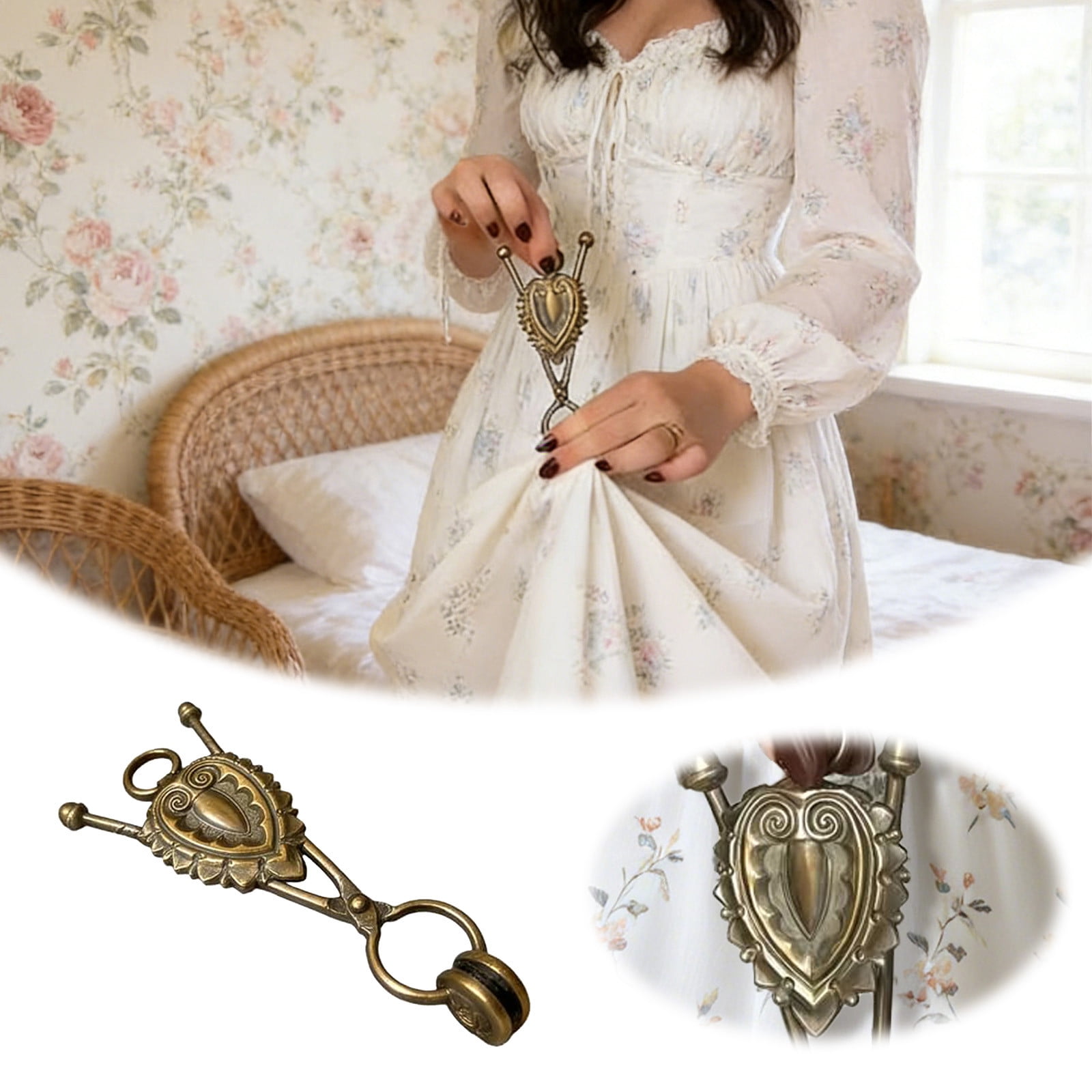 Click here for Vivavault Antique Style Dress Holder Clip For Brid... prices